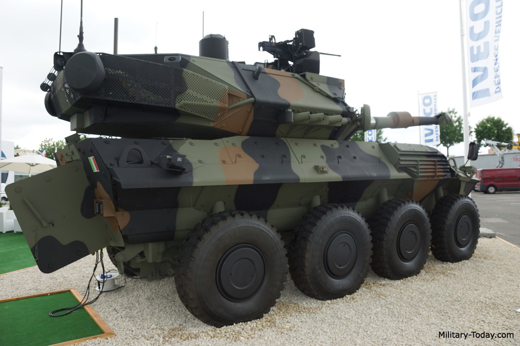 WARFARE Blog: IVECO/ OTO MELARA CENTAURO II - O caça tanques italiano