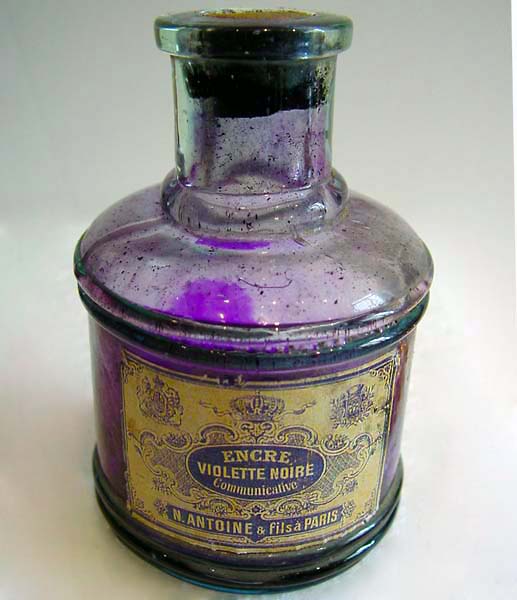 Letterology: Early Ink Bottle Labels