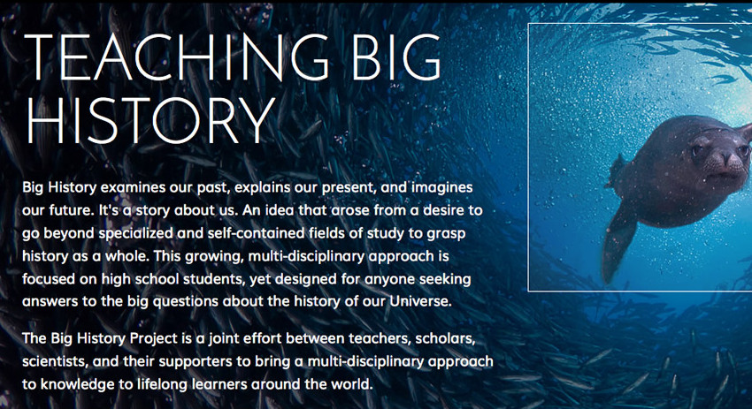 Our Big History Project