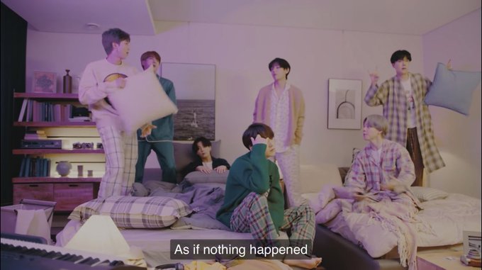 ModaychismesKpop: Life Goes ON music video was filmed in BTS's dorm?
