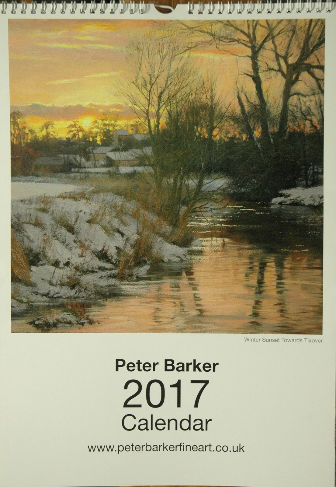 Peter Barker's Palette: 2017 Calendar!