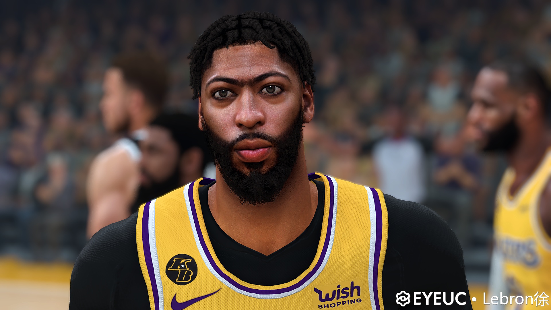 NBA 2K21 Anthony Davis Realistic Cyberface and Body Model (Current Look ...