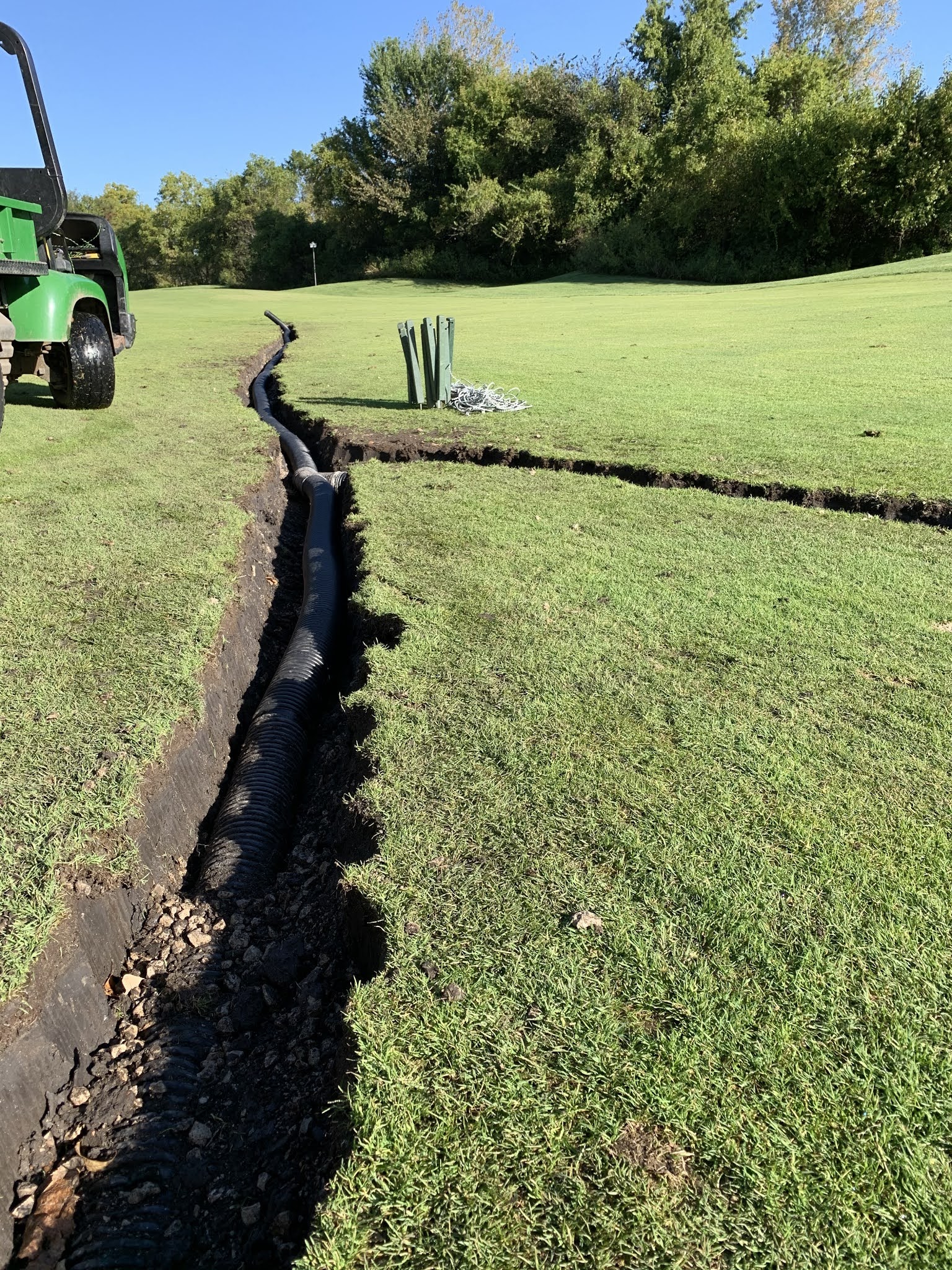 ADAMS POINTE GOLF CLUB: Drainage Issues