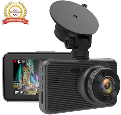 Review FANTASON DC101 Night Vision Cars Dash Cam