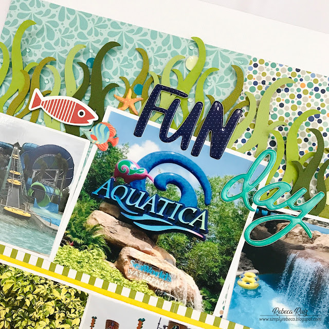 Fun Day Layout - Simply Rebeca