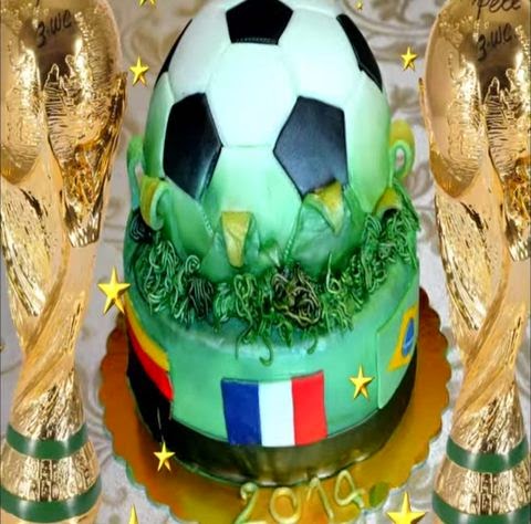 Popular DIY Crafts Blog: How to Make a World Cup Cake
