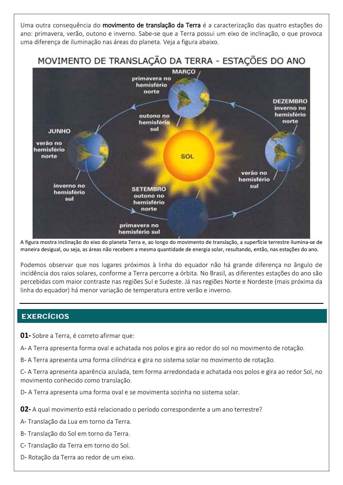 Movimentos Da Terra Geograficamente Mapa Mental Resumo Atividades Hot