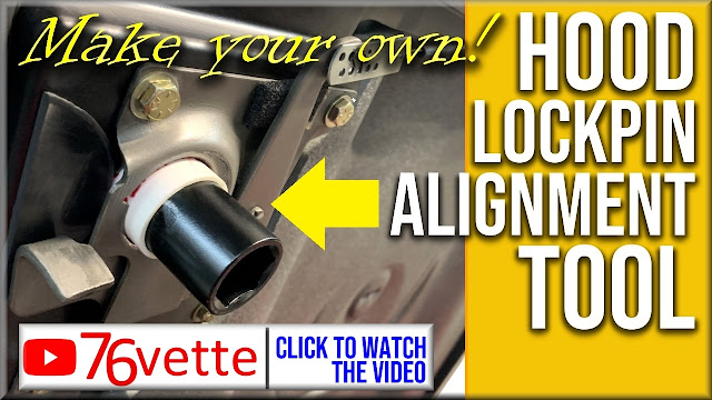 1976 Corvette Stingray: Restore, Repair, Detail: Making a Hood Lockpin ...