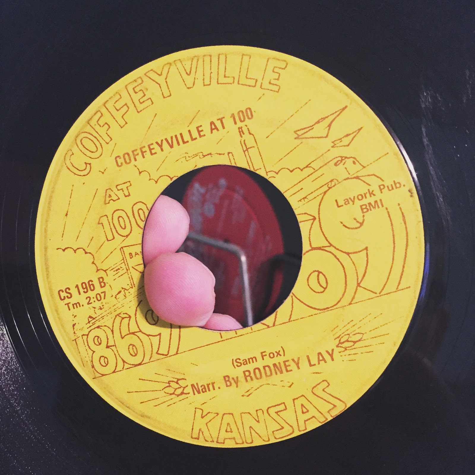Kansas City to Lawrence Vinyl Records: Rodney Lay Coffeyville at 100 B ...