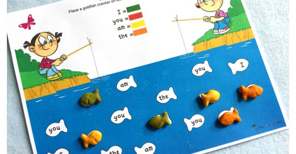 Goldfish Crackers Math & Literacy Pack
