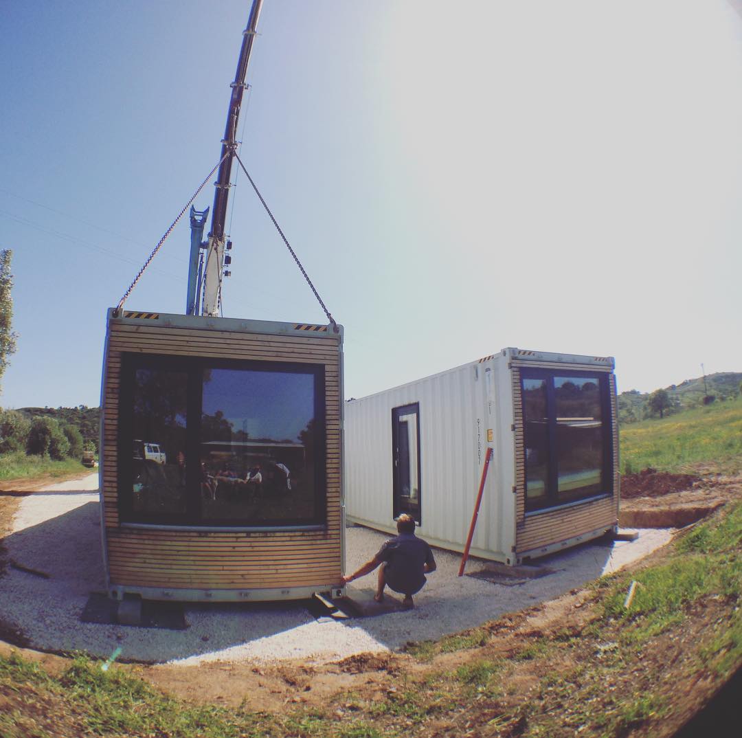 Shipping Container Homes & Buildings: #FL1 - Two 40 ft Shipping ...