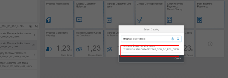 SAP Fiori – Manage Customer Line Items Configuration - Step By Step
