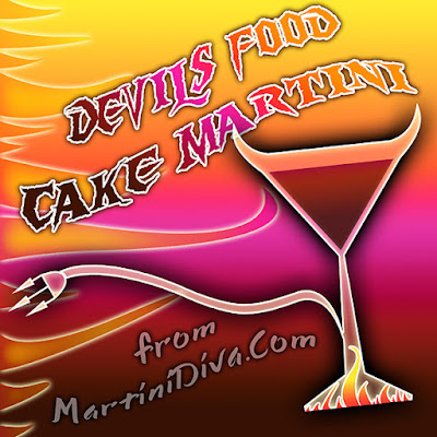 The MARTINI DIVA: It's National Devil's Food Cake Day