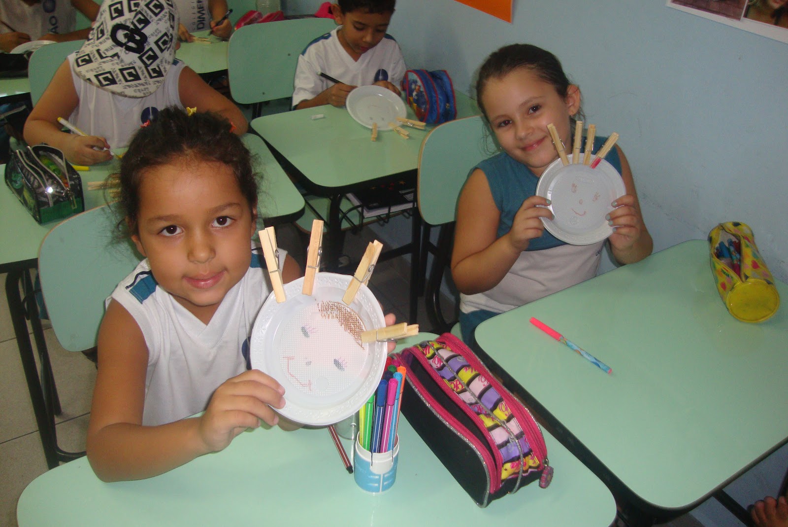 Educação Infantil & Ensino Fundamental I: Jogo "Careca Cabeludo" - 1º Ano B