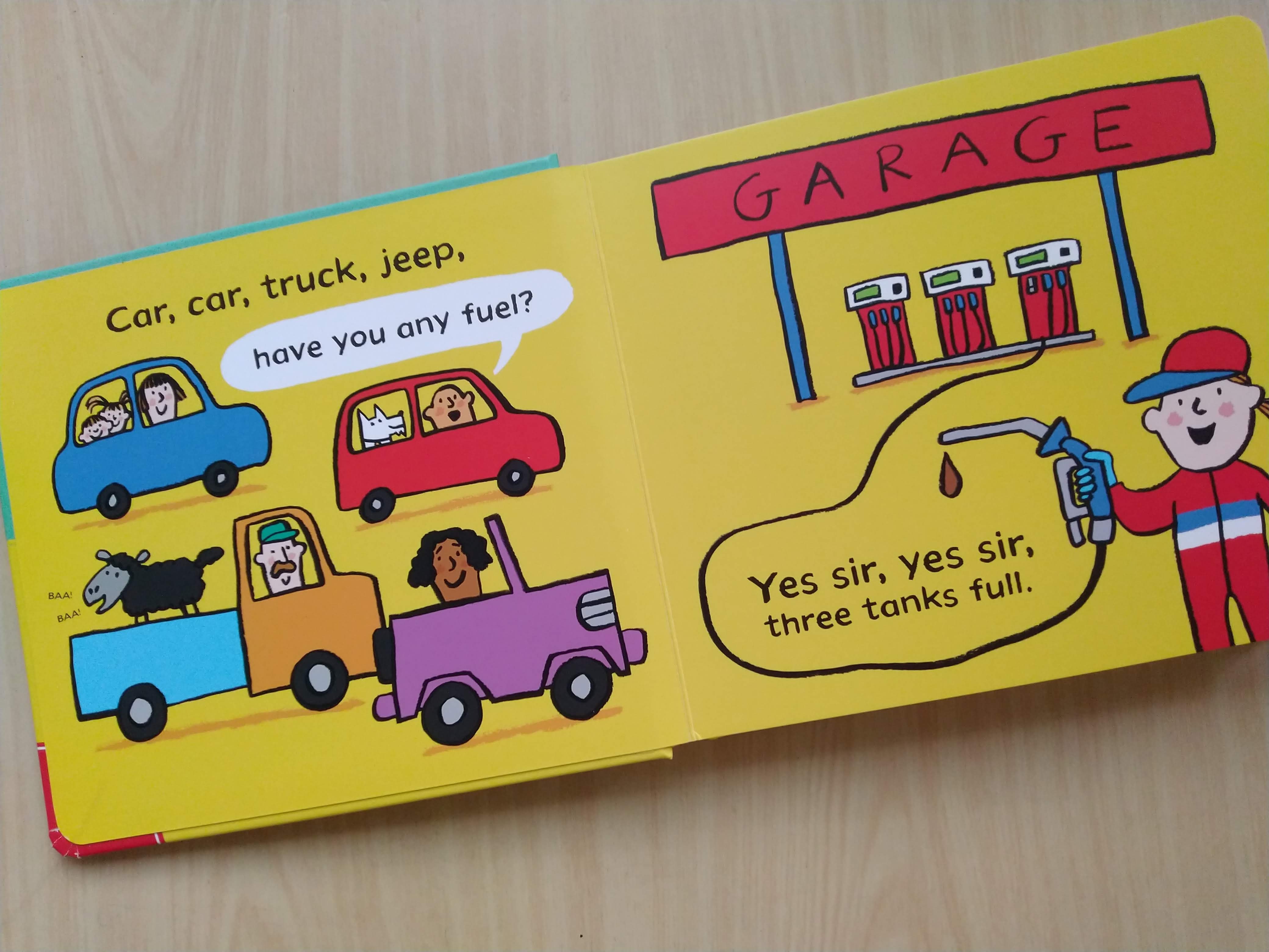 [英文繪本分享] Car Car truck Jeep / Katrina Charman / Nick Sharratt