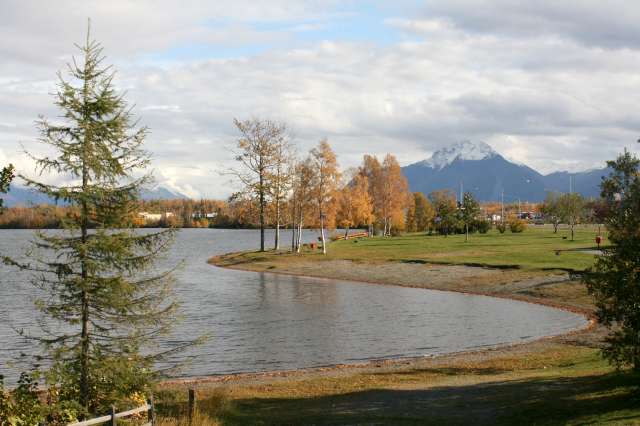 Sunhusky's Alaska: Wasilla Lake Views of the Day