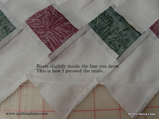 Quilting Lines: Simple Patchwork Border