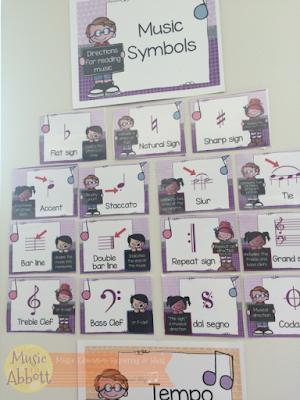 What's on Your Wall? {A Peek into My Classroom} - Music a la Abbott ...