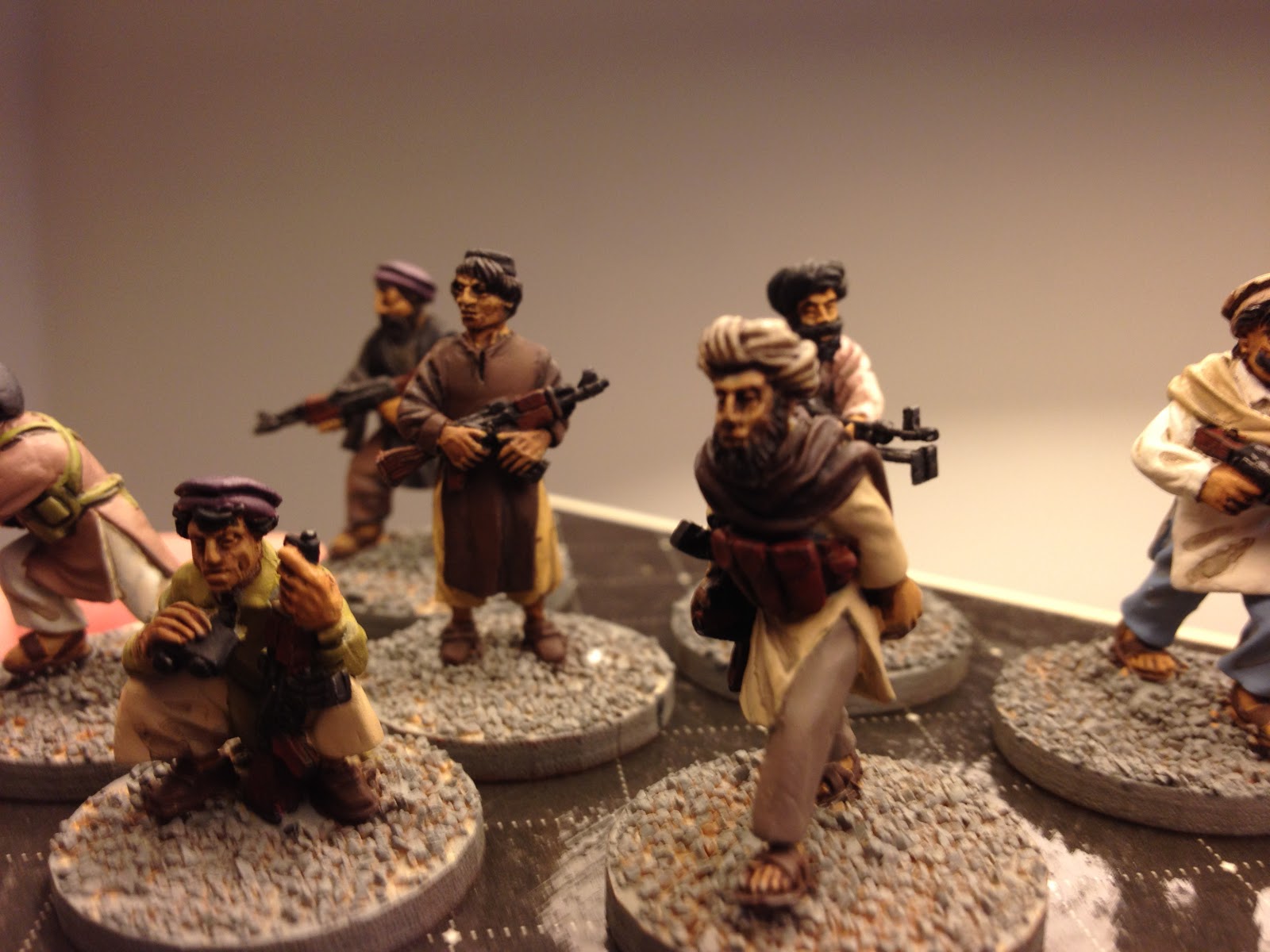 GameAnotherDay: Miniature Update: Afghan and Taliban Fighters
