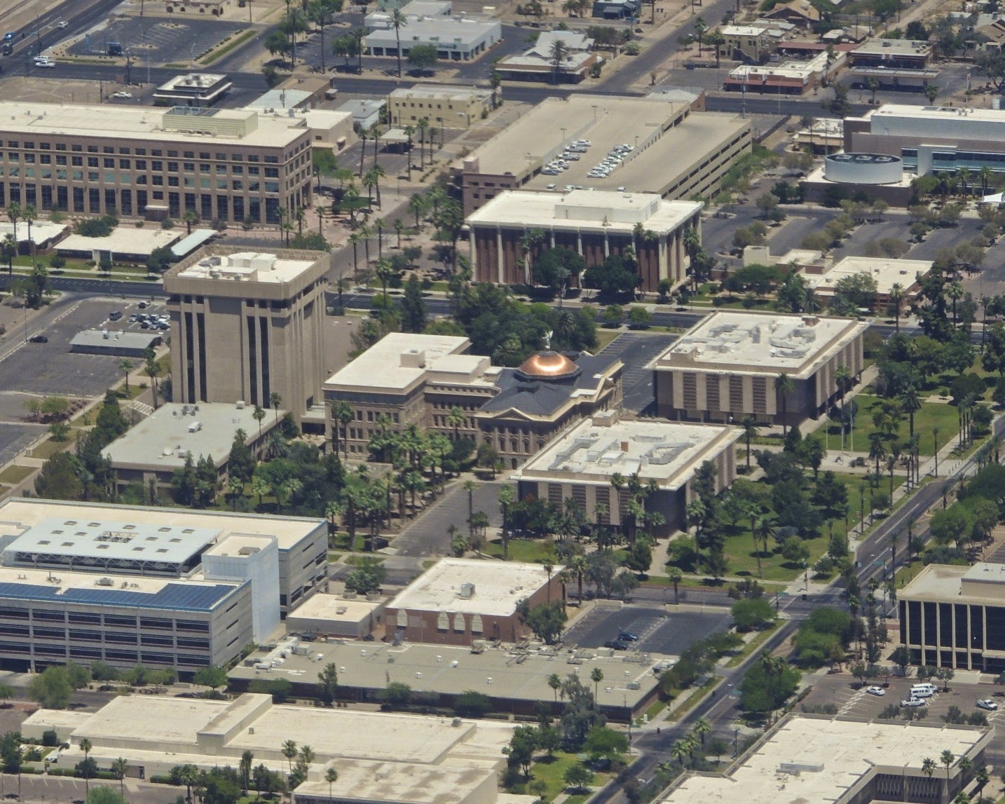 Scottsdale Daily Photo: Aerial Photo: The Arizona State Capitol