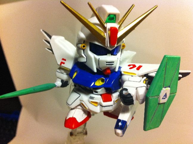Sd Gundam BB Senshi in New York - SDガンダム BB戦士 in ニューヨーク : F91 ガンダムF91