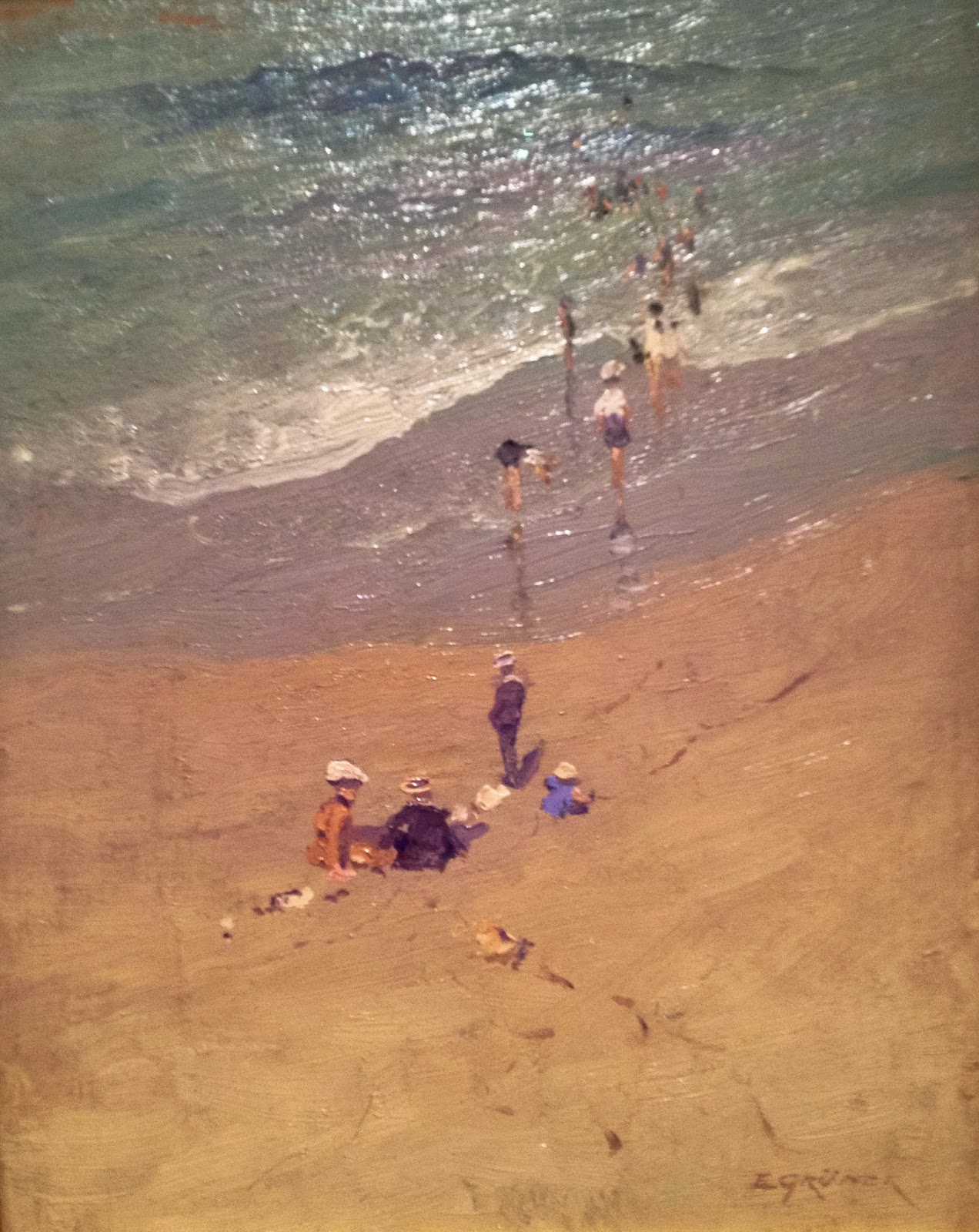 Kate's Blog: Elioth Gruner: The Texture of Light