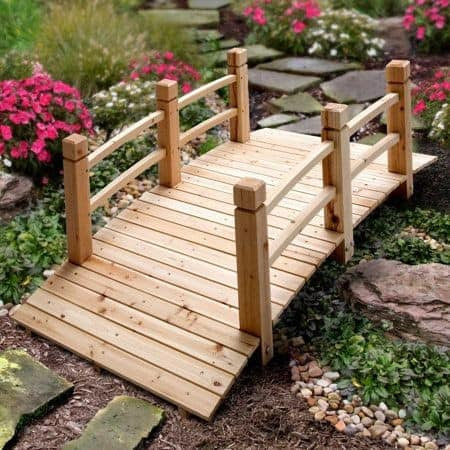 small wood bridge design