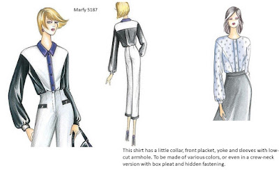 SewTawdry: Marfy Blouse Trio