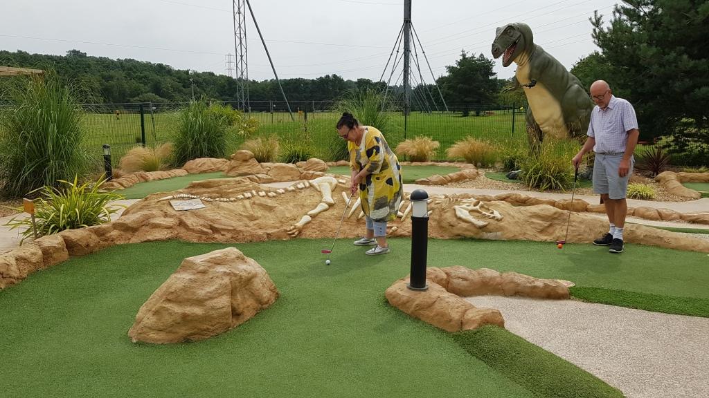The Ham and Egger Files: Tee-Rex Adventure Golf at Cardiff Golf Centre