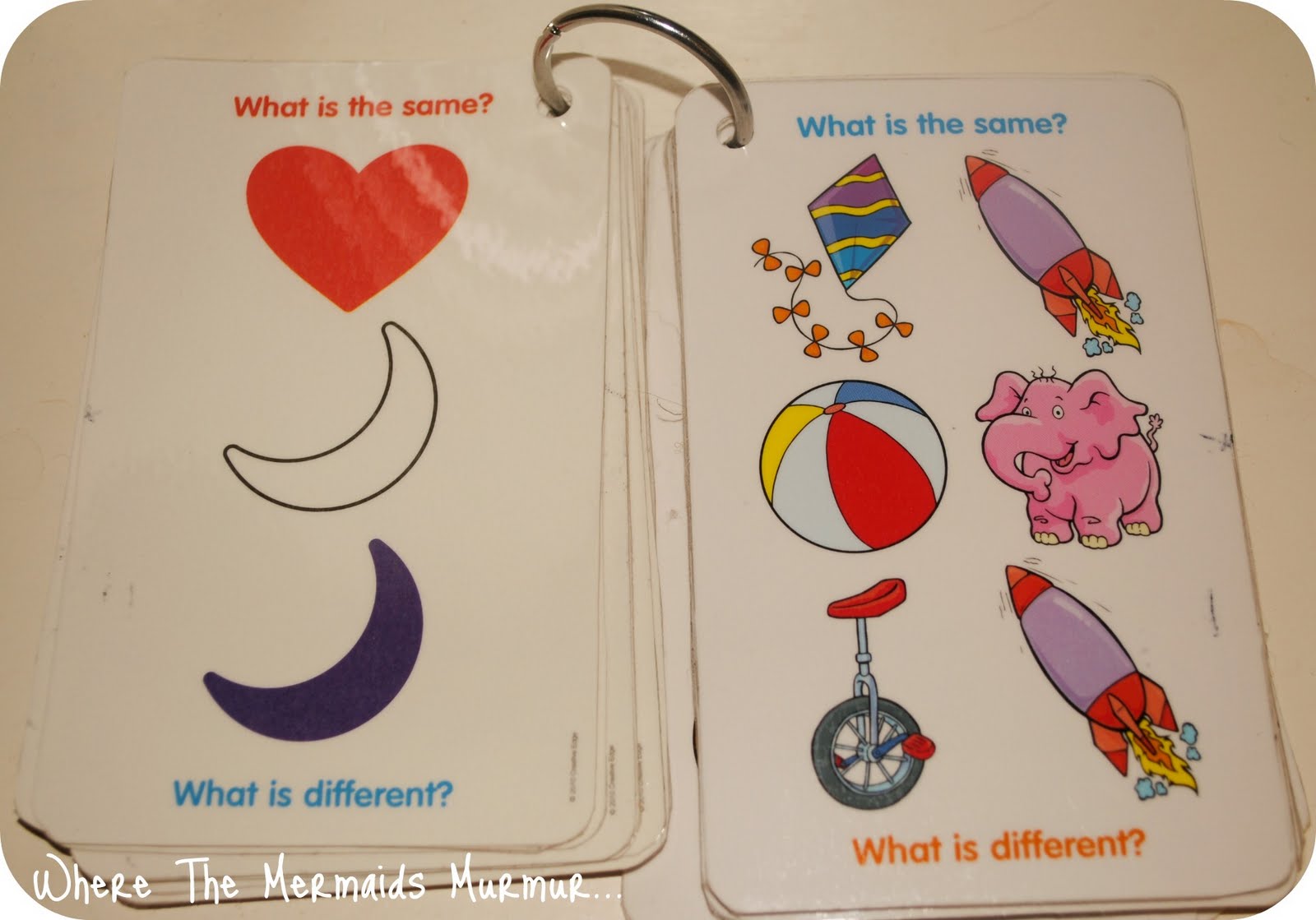 Where The Mermaids Murmur...: Flash Cards