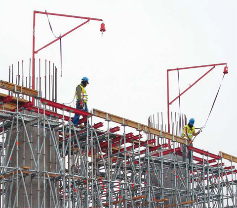 Système anti chute - hse health safety environment