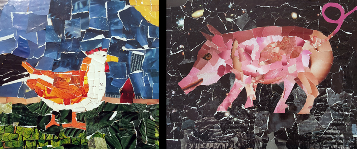 Live Art, Breathe Art: Torn Paper Animals