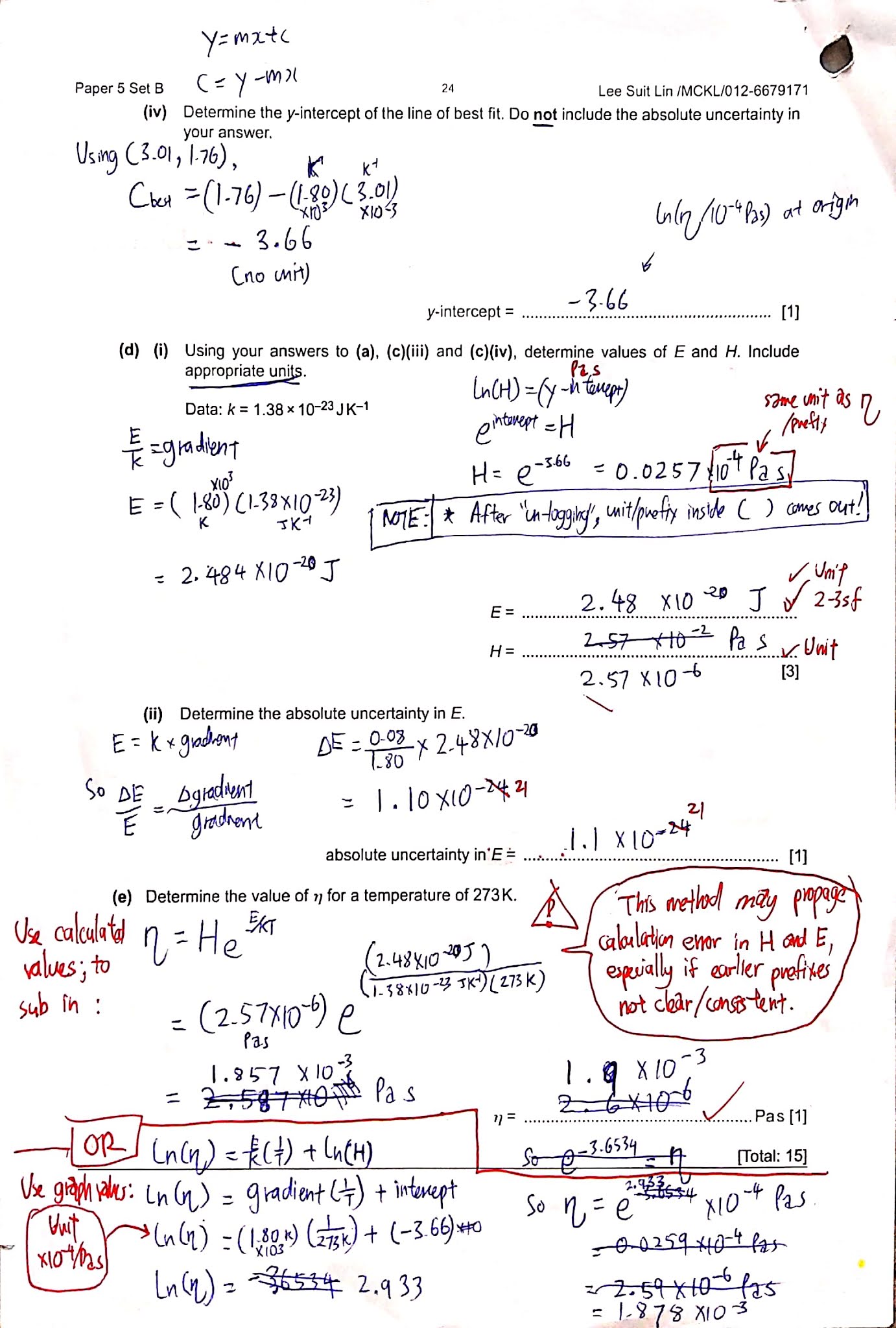 Cambridge A Level Physics