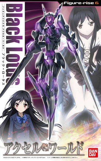 Dennis-Toys: Accel World Black Lotus Figure-rise 6 Model Kit