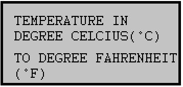 C Program to convert Celsius to Fahrenheit ~ Programming In C