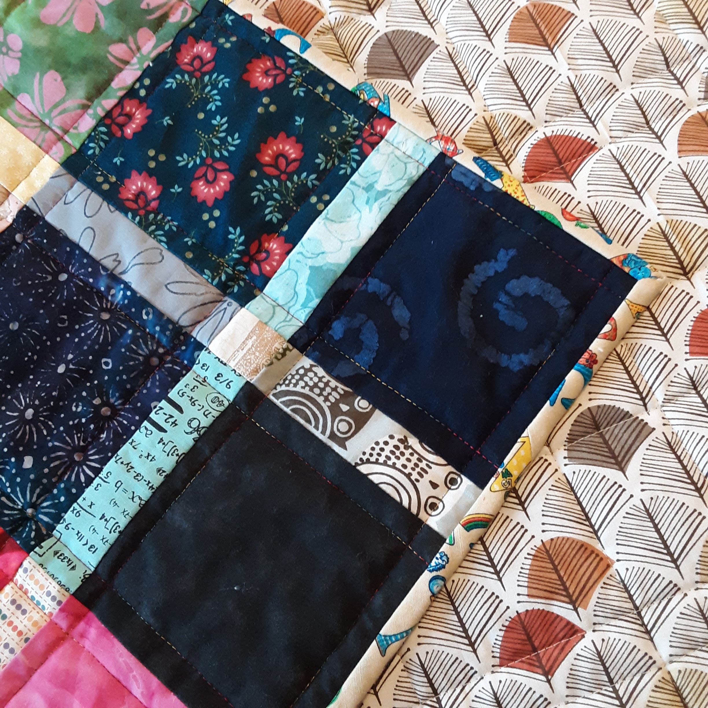 Christina Creating: Plaidish Quilt has been Finished; Now Blogged