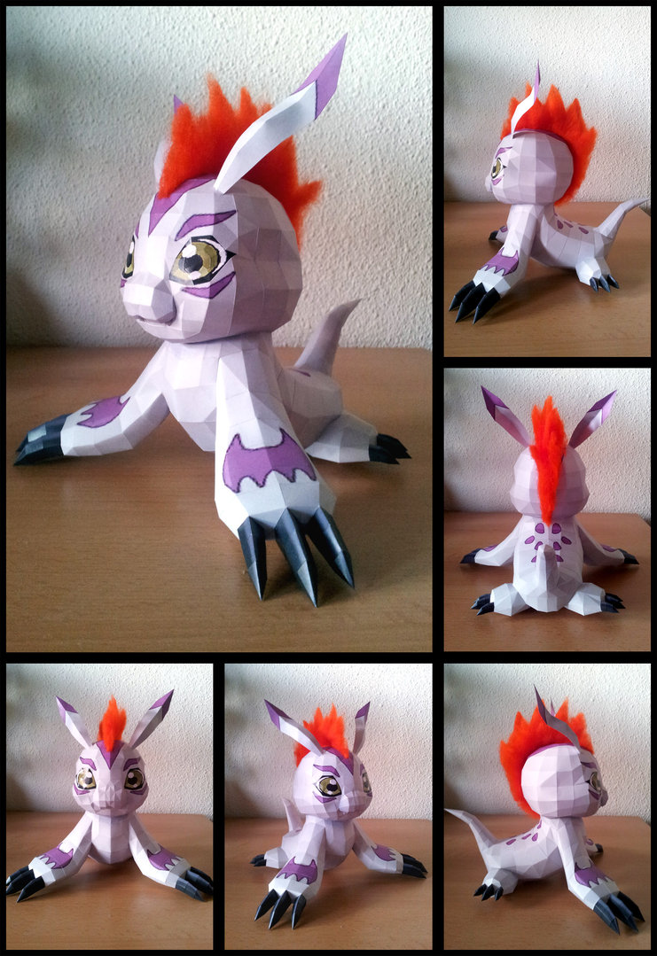 Digimon - Gomamon Papercraft | Papercraft Paradise | PaperCrafts ...