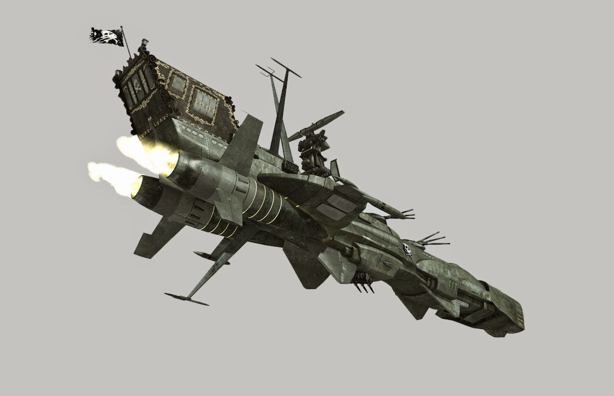 Sebastien Lardillet Infographiste Rennes: Captain Harlock Arcadia III