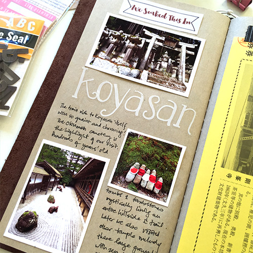 simply yin: My Midori Travelers' Notebook - Japan Travel Journal