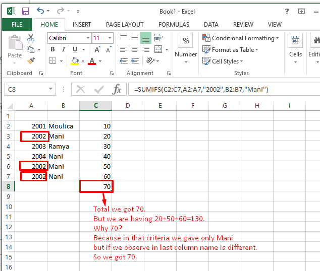 SUM IN EXCEL - MOULICA'S BLOG