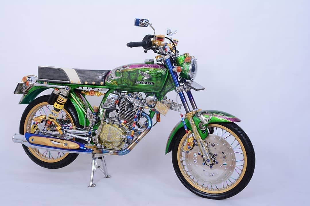 22 Gambar HD Modifikasi Honda CB 100 Terbaru 2020