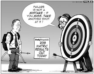 Cartoons by Miles: Aim high