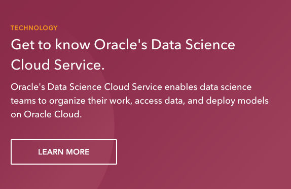 Oracle Data Science: Visão Geral do Produto e Insight - TechNote Inc.