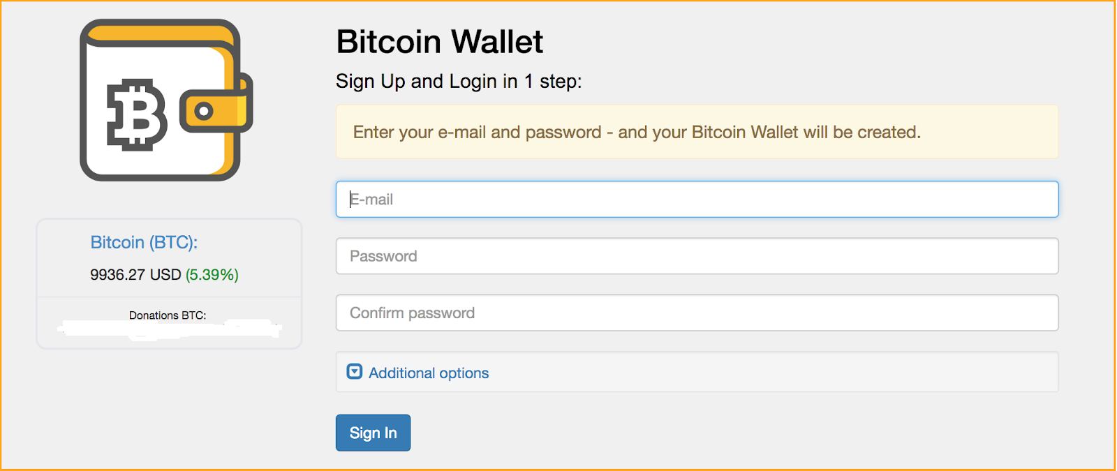 How to Create an Online Bitcoin Wallet?