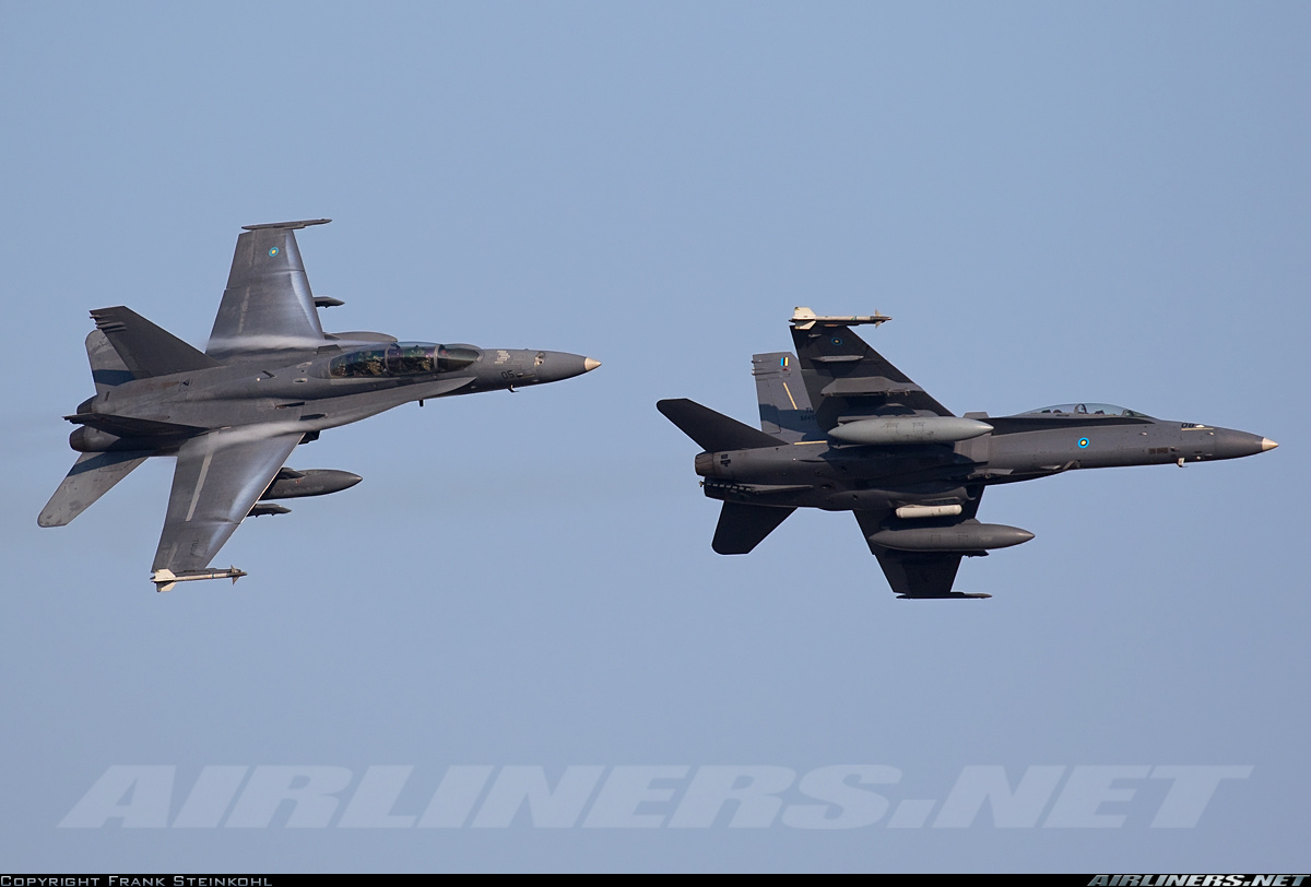 RMAF F/A-18D aircraft AN/ASQ-228 ATFLIR Pods