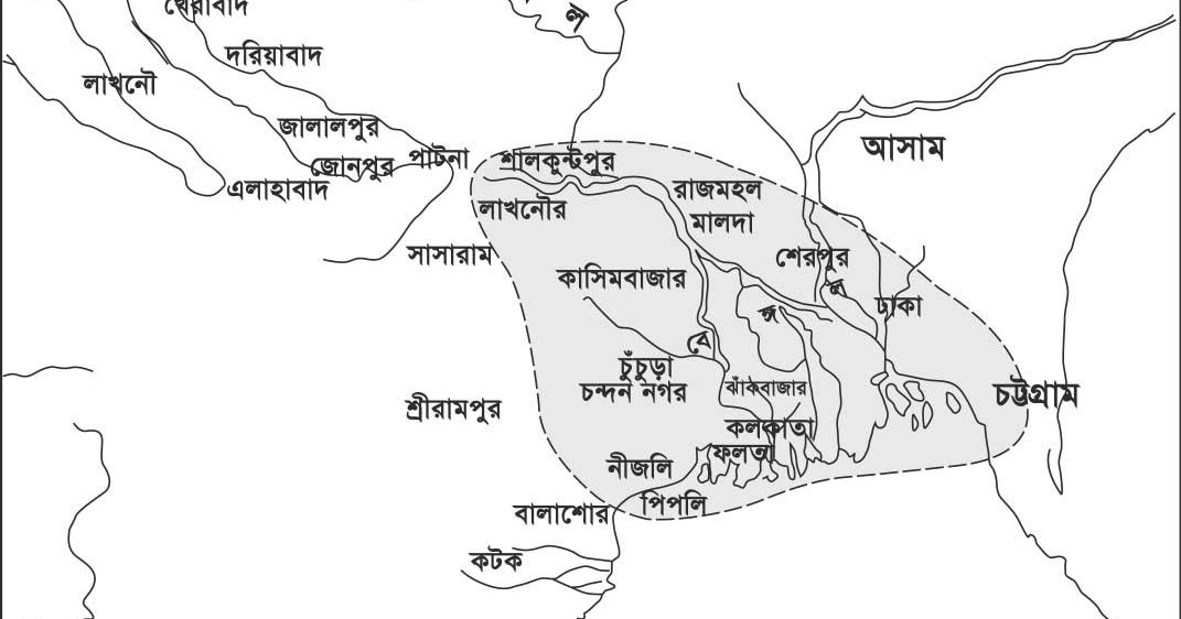 ঐতিহাসিক বাংলা মানচিত্র ০২