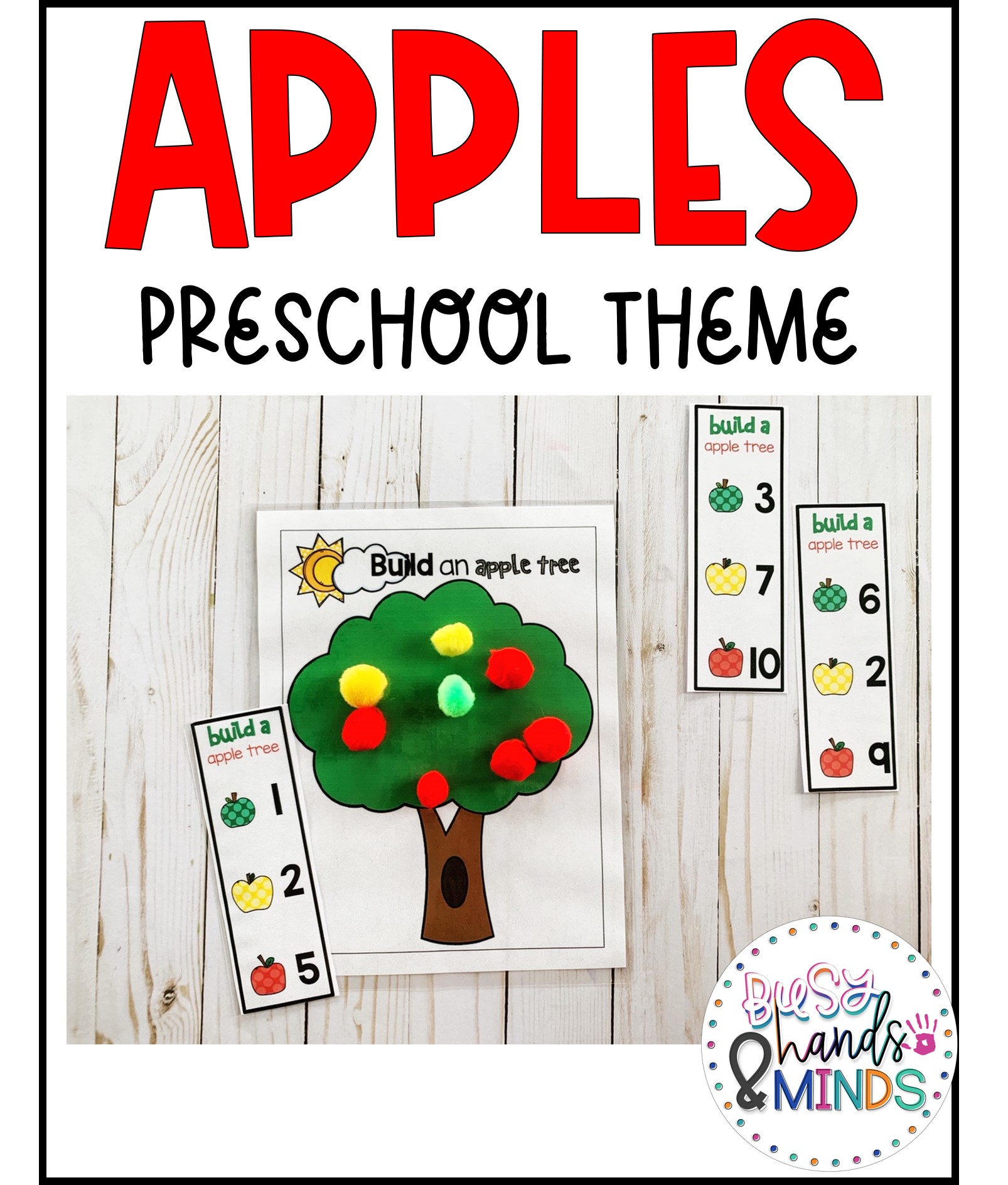 Apples Preschool Theme | Busy Hands and Minds
