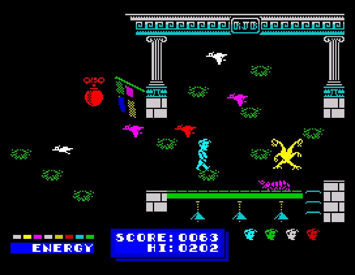 Indie Retro News: Dynamite Dan - Florinthedwarf reviews a ZX Spectrum ...