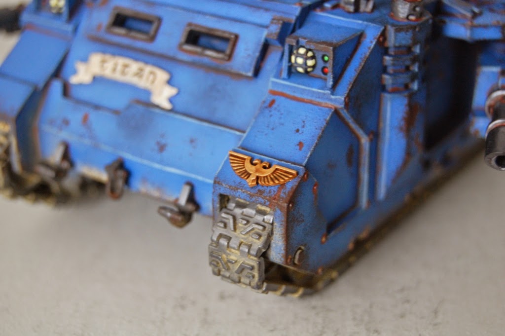 WrocWar: Warhammer 40k: Ultramarines Predator