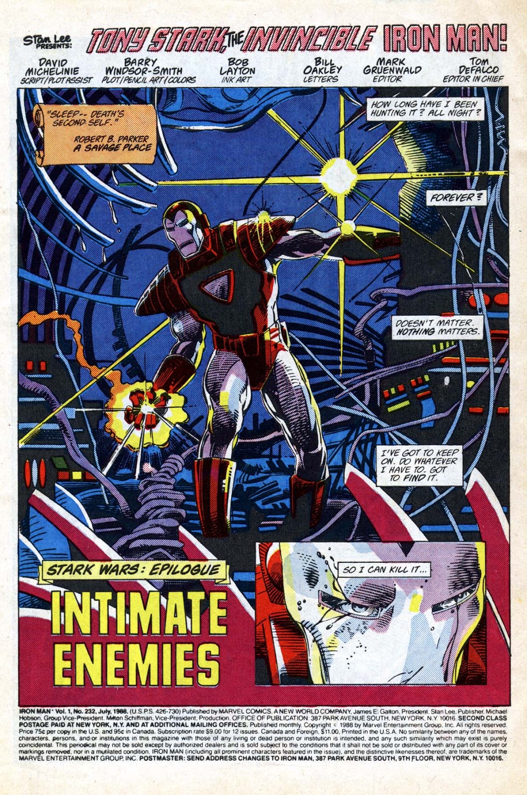 Marvel Comics of the 1980s: Iron Man 3 Week - Favourite Iron Man Splash ...